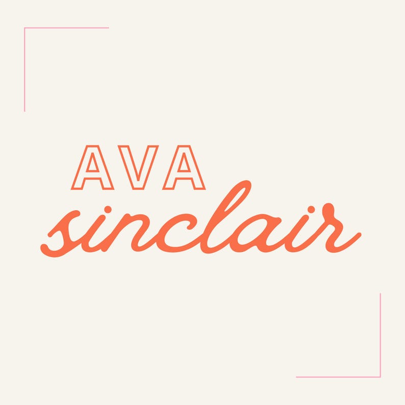 Canva Brand Kit | Bold Feminine Logo Template (instant Download) - Etsy