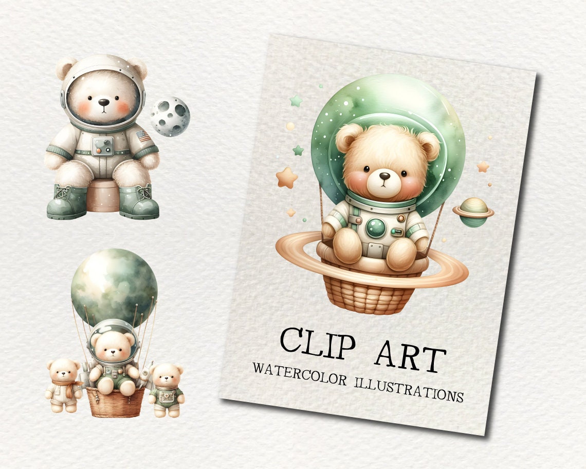 Pilot Clipart, Pilot Bear, Png, Pilot Animal Clipart, Airplane, Little ...