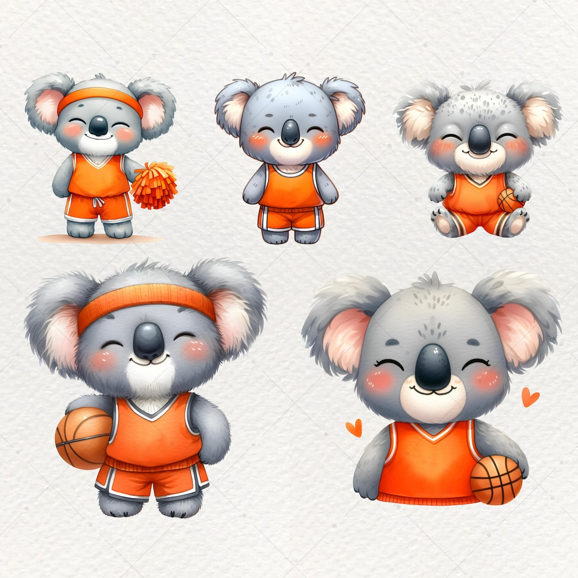 Koala Clipart, Basketball Clipart, Cute Animals, Animal Clipart, Kids ...