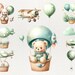 Pilot Clipart, Pilot Bear, Png, Pilot Animal Clipart, Airplane, Little ...