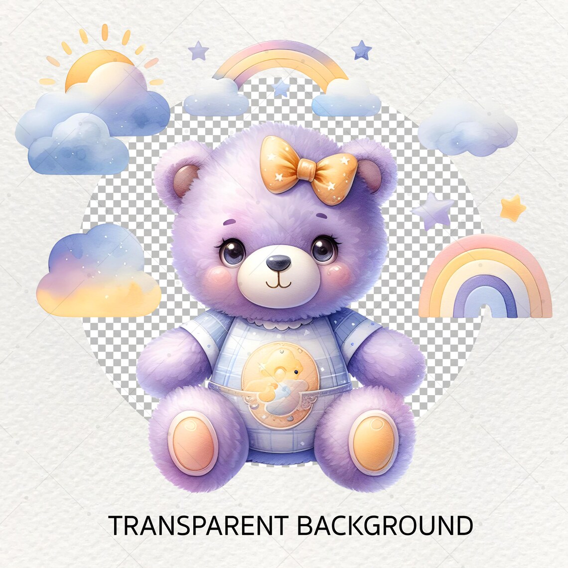 Pony Bear Clipart, Pony, Cute Animals, Bear Clipart, Kids Clipart, PNG ...