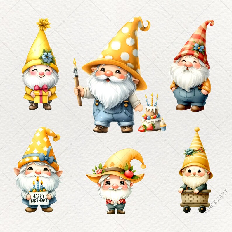 Gnome Clipart,farm,farm Clipart,fire Plant,birthday,gift,balloons ...