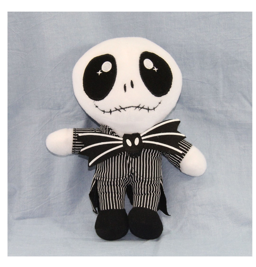 The Nightmare Before Christmas Jack Skellington Plush Toy 25 - Etsy
