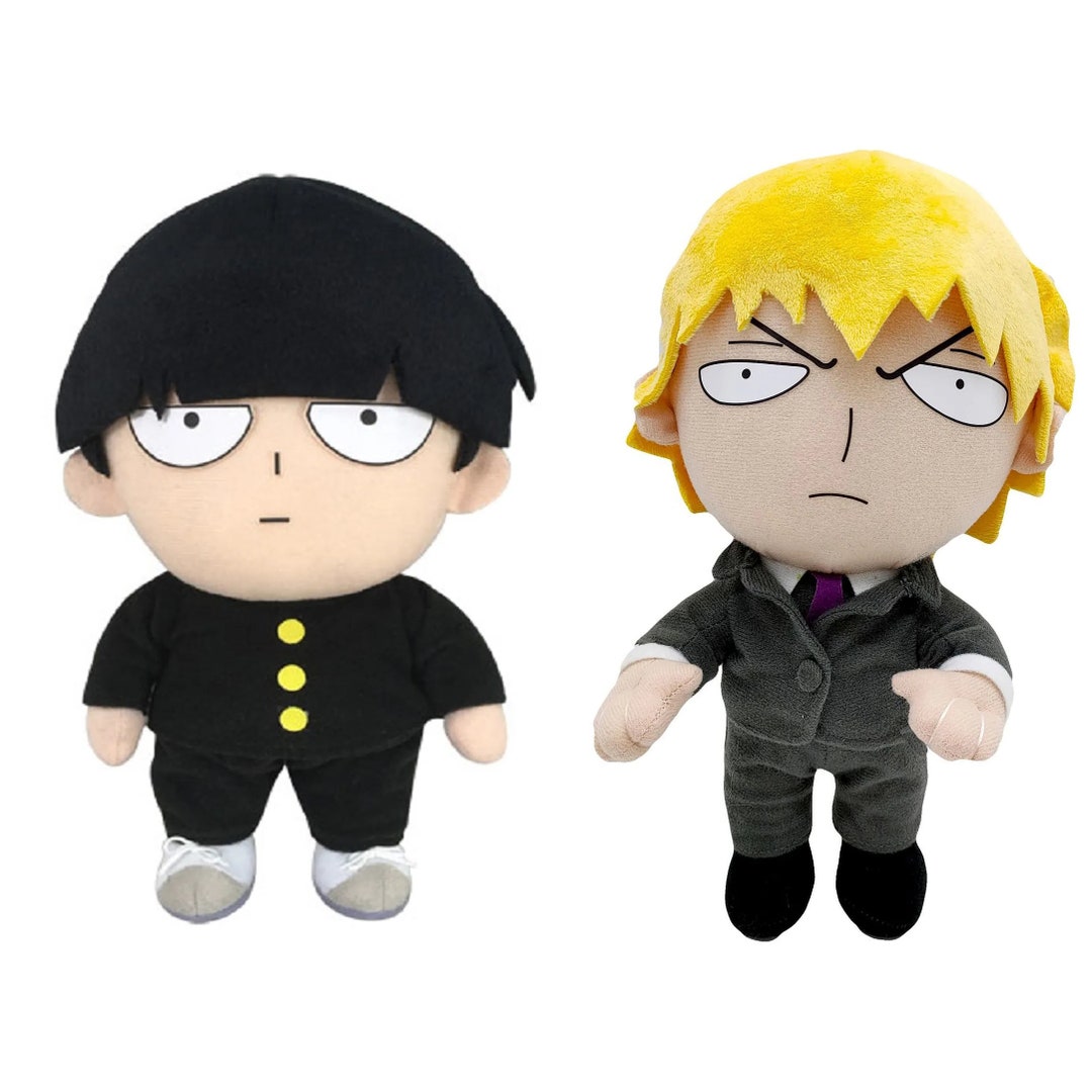 Mob Psycho 100 Plush Toys 28 Cm Kageyama Shigeo Reigen - Etsy