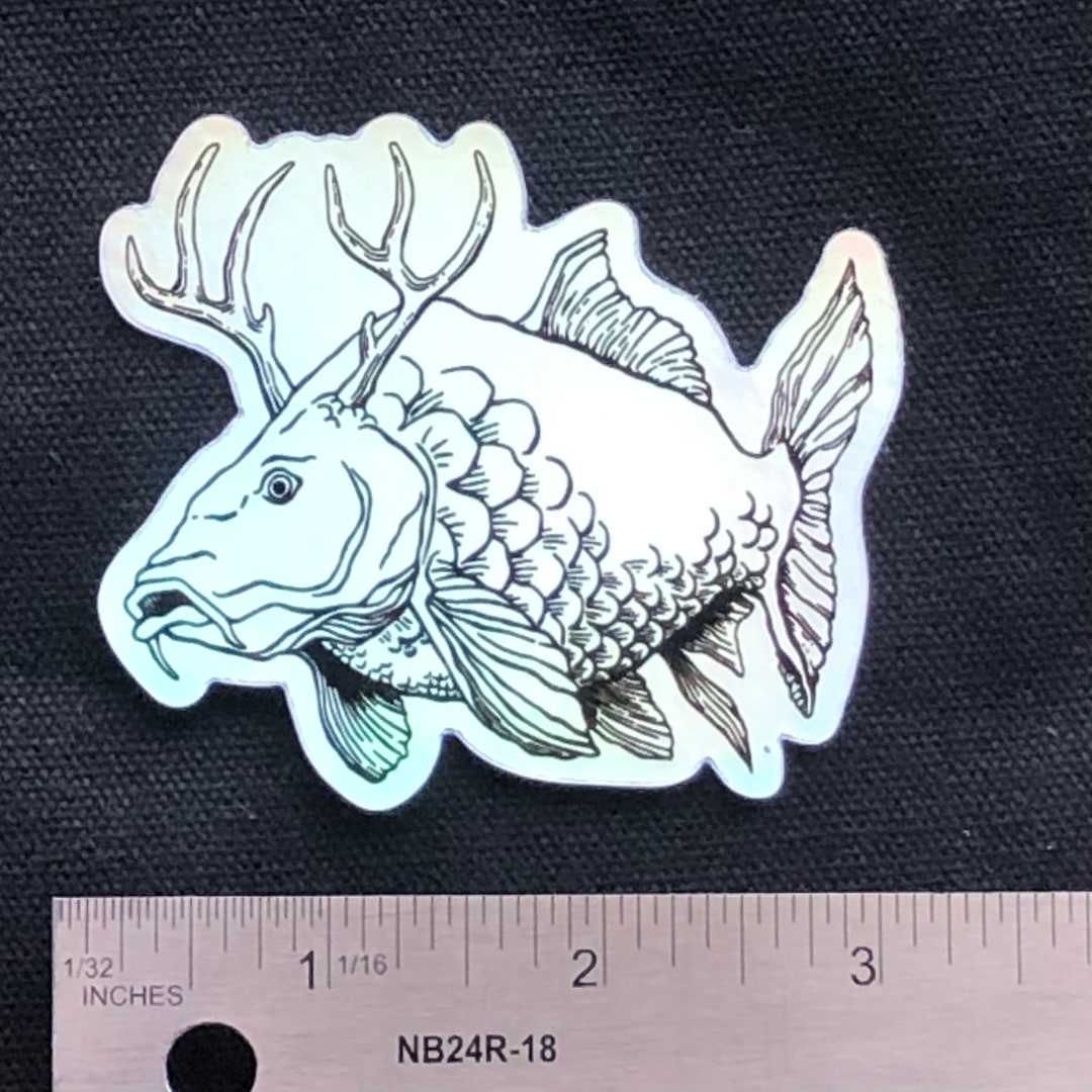 Derp Sticker, Holographic Sticker, Laptop Sticker, Water Bottle Sticker ...