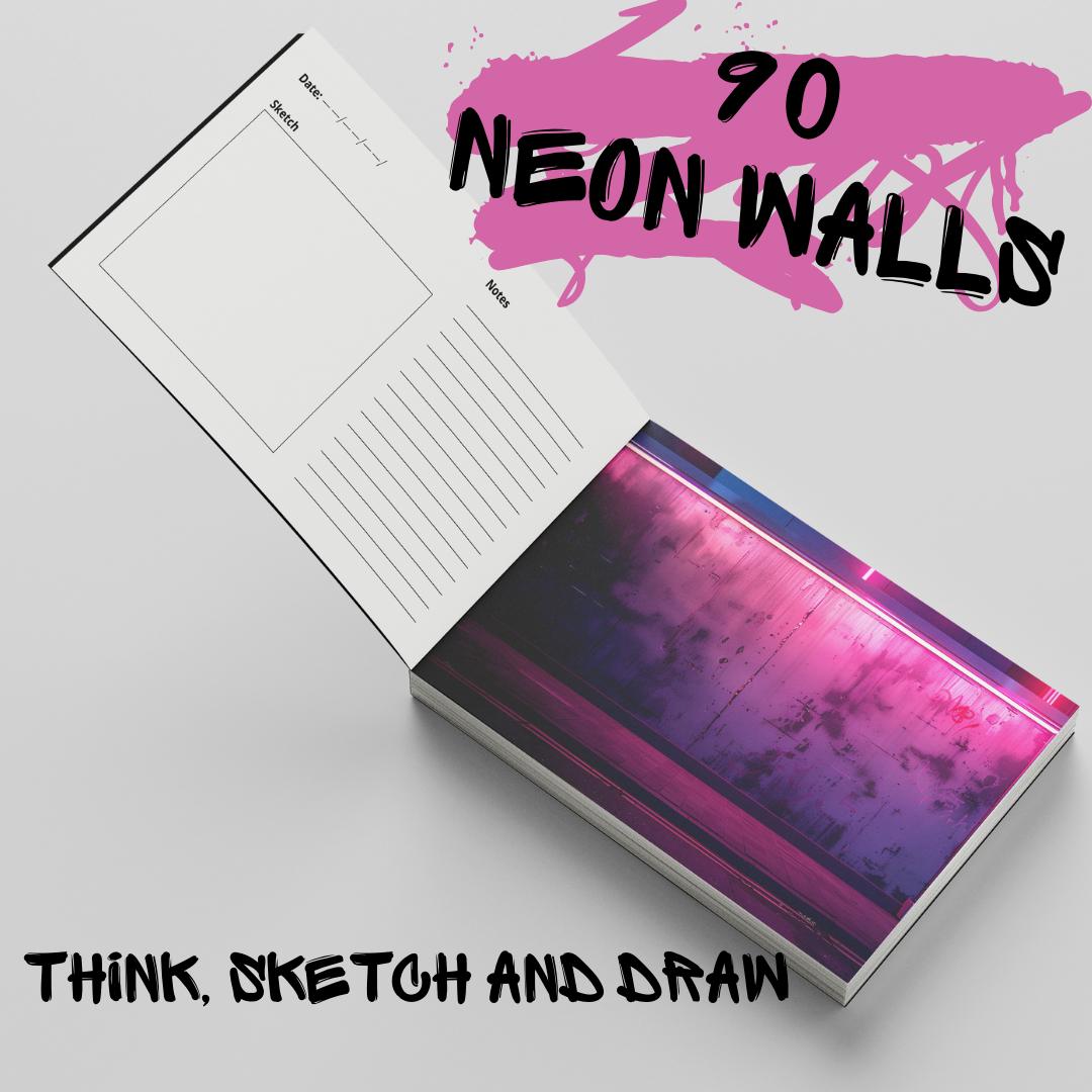 Neon Graffiti Art Book | 90 Neon Wall Canvases for Graffiti Artists ...