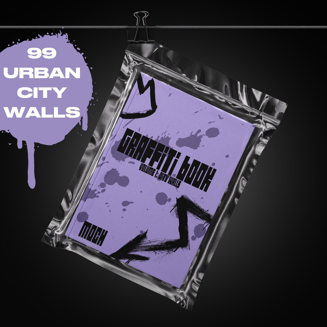 Graffiti Book for Artists — City Walls | 99 Urban Wall Backgrounds ...