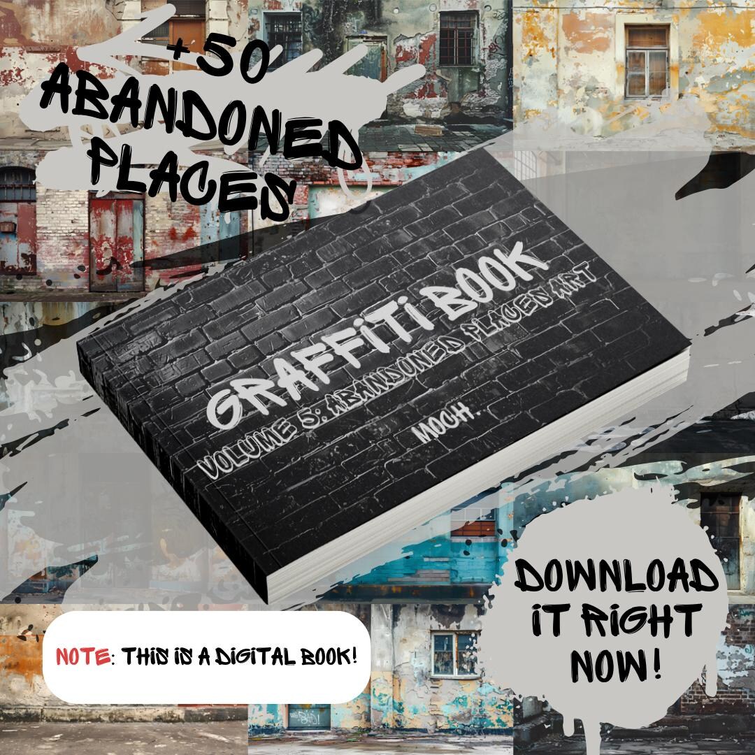 Abandoned Graffiti Art Book | +200 Abandoned Places for Graffiti ...