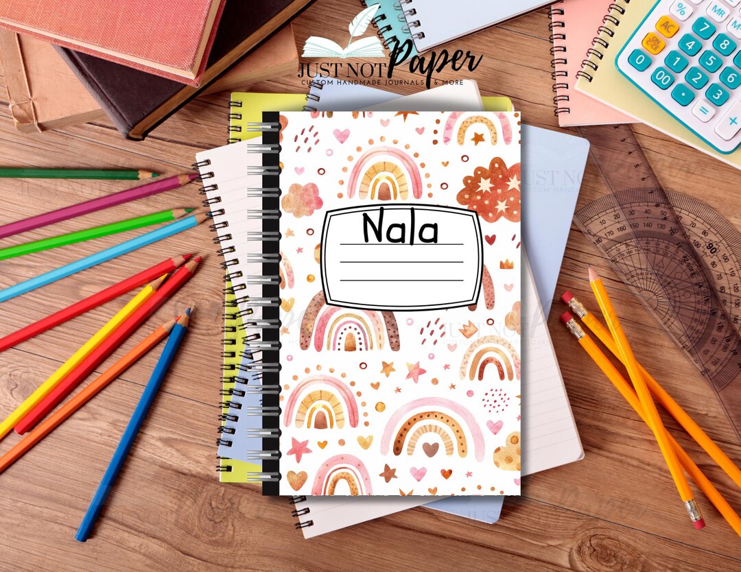 Boho Rainbow Youth Journal: Laminated Cover, 120 Pages - Etsy