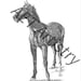 Pen and Ink Sketch of Thoroughbred (derby)/ Horse Portrait/ Horse Art ...