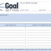Basketball Goal Setting & Habit Tracker Pack - Digital Download - Blue ...