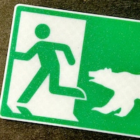 Shakespeare Exit Sign | Glow-in-the-dark Sign | Winter's Tale | Exit ...