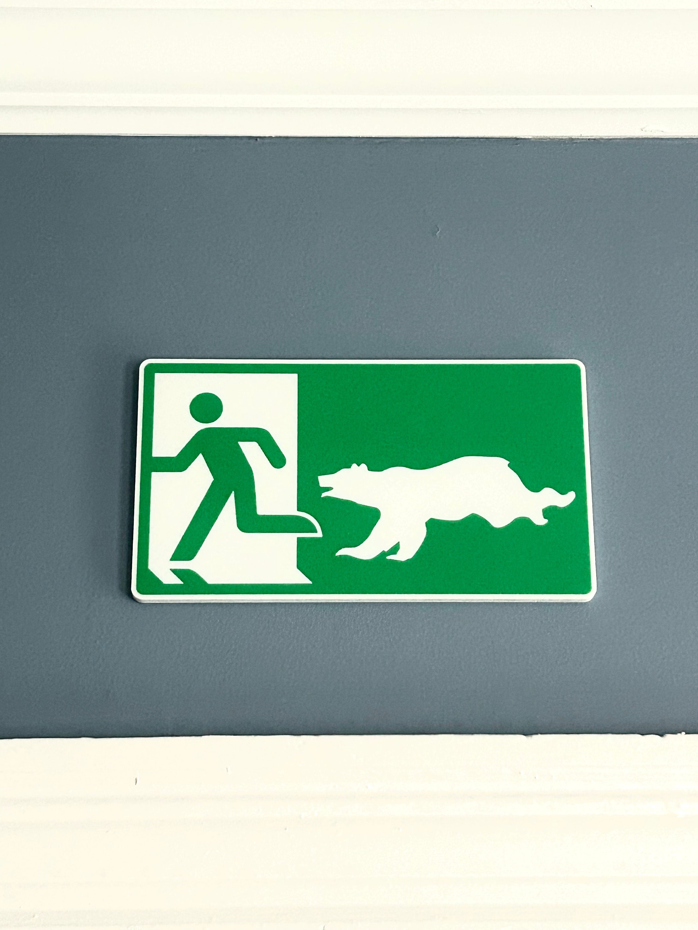 Shakespeare Exit Sign | Glow-in-the-dark Sign | Winter's Tale | Exit ...