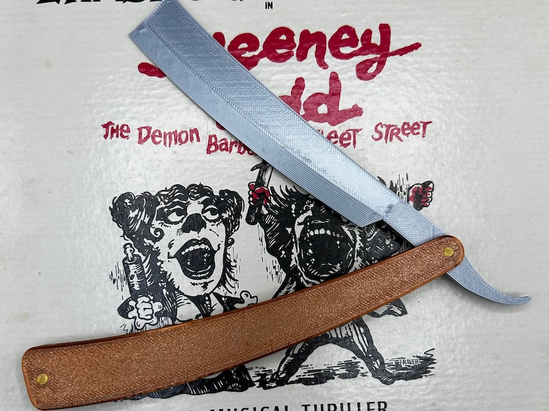 Sweeney Todd Straight Razor Prop | Sweeney Todd Prop | Straight Razor ...