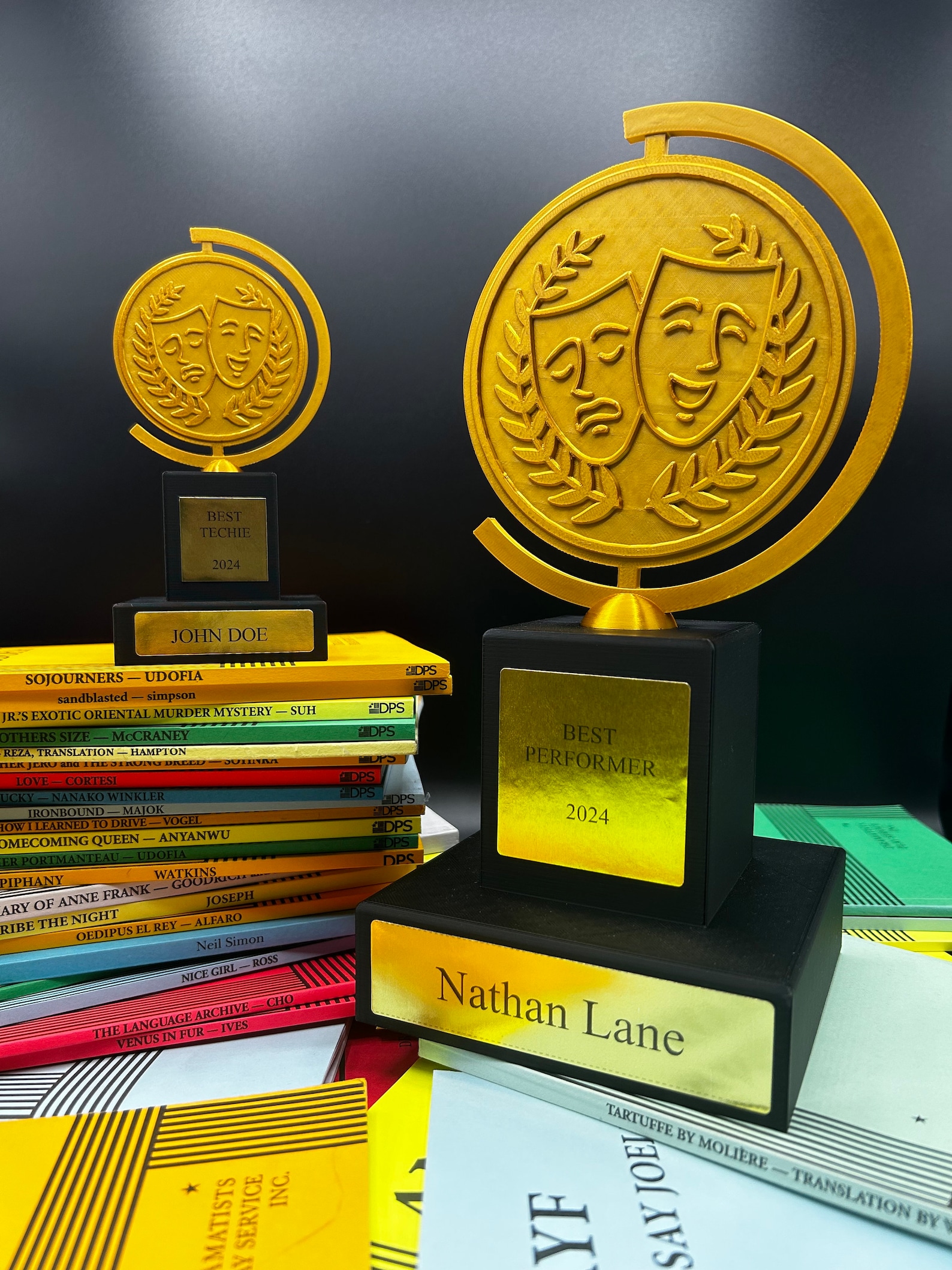 Replica Tony Award Inspired Trophy | Drama Excellence Honor | Thespian ...