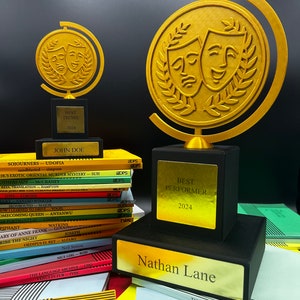 Replica Tony Award Inspired Trophy | Drama Excellence Honor | Thespian ...