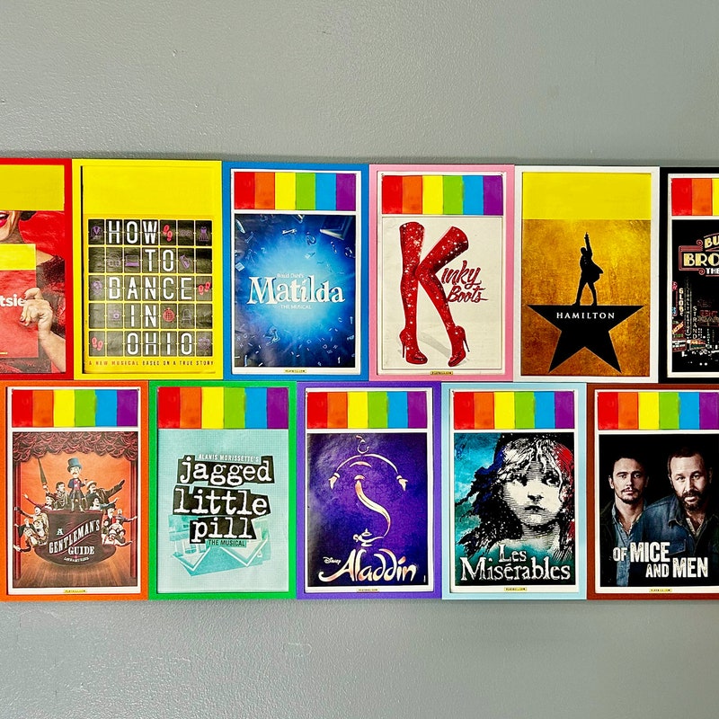 Playbill Mat and Frame - Etsy