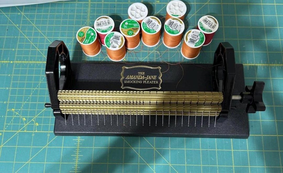 The Amanda-jane Smocking Pleater Machine 24 Needles Like New - Etsy