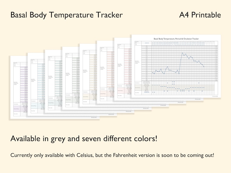 Basal Body Temperature Tracker - Etsy