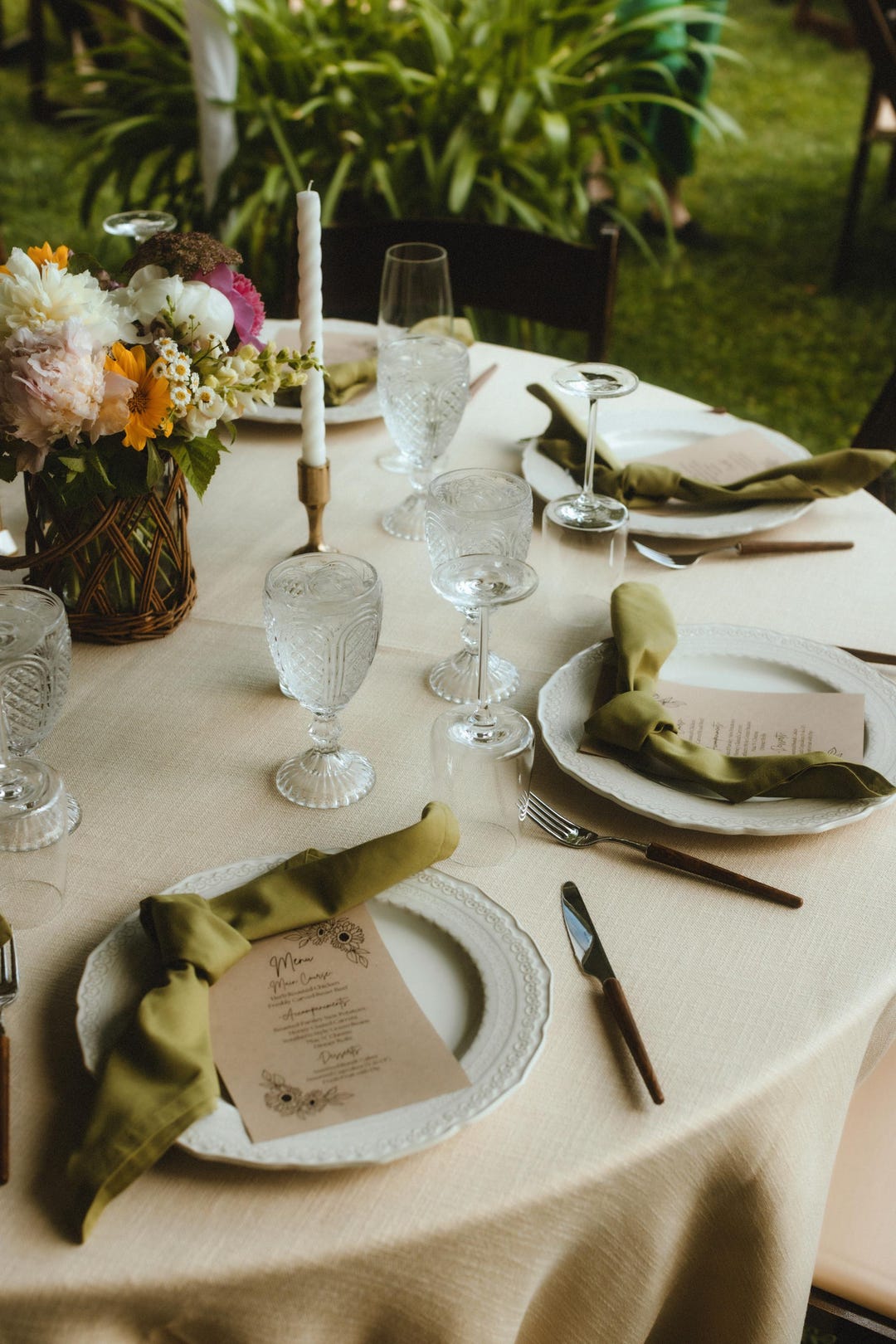 Custom Wedding Reception Menu Printable Template - Etsy