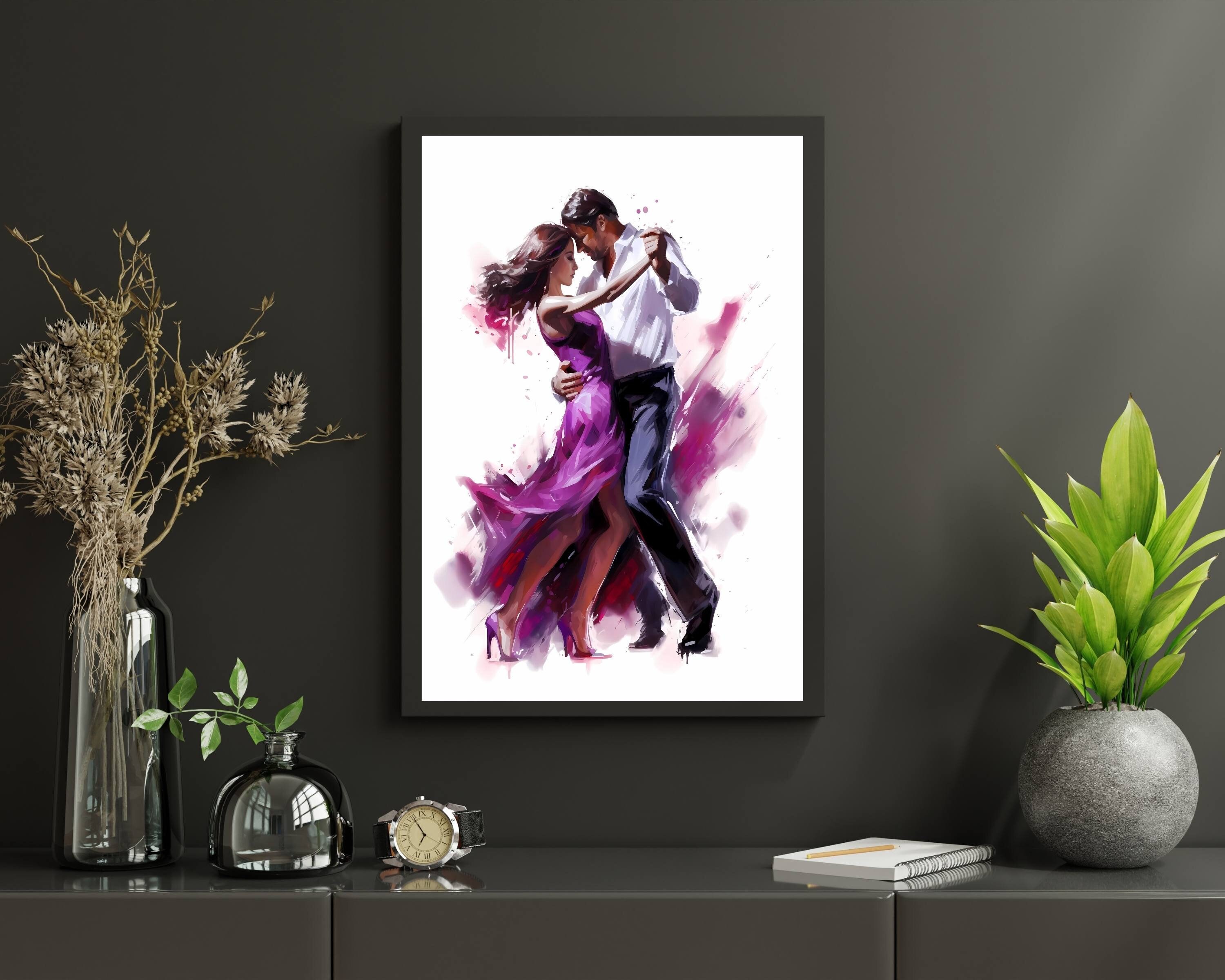 Printable Salsa Dance Poster Salsa Poster Salsa Wall Art Ideal for ...