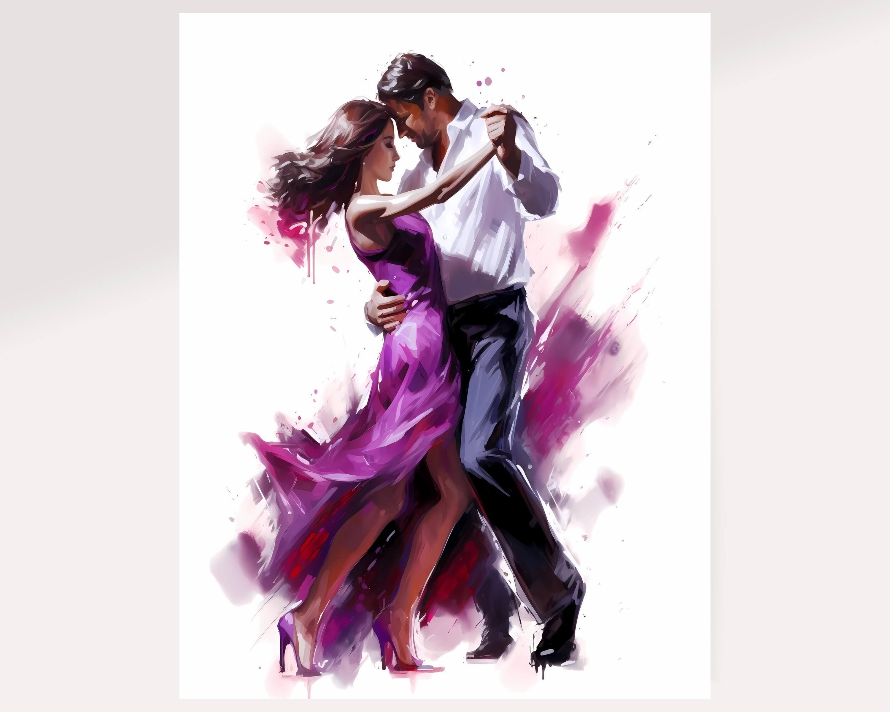 Printable Salsa Dance Poster - Salsa Poster - Salsa Wall Art - Ideal ...