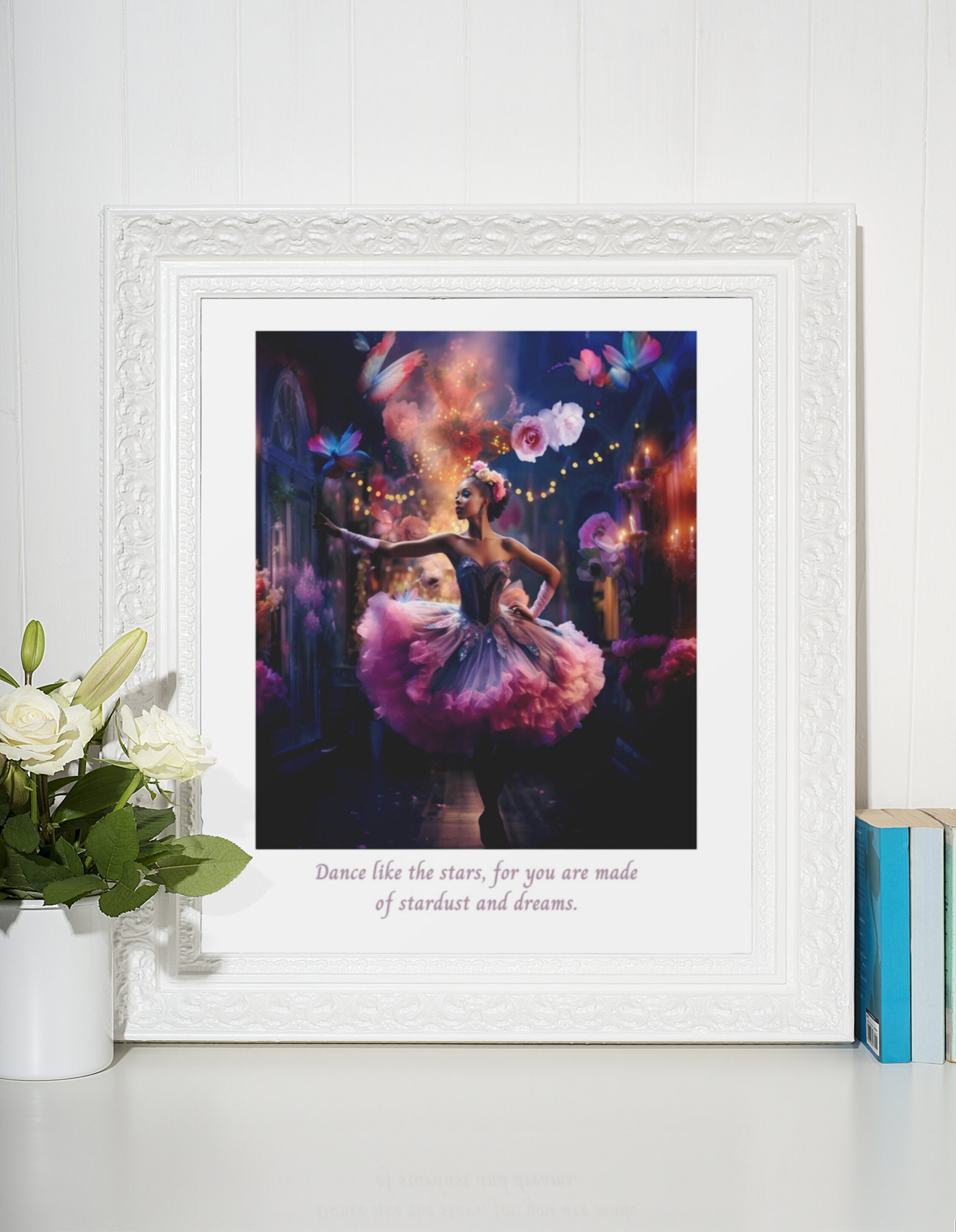 Printable Ballet Dance Poster Printable Ballerina Painting - Etsy