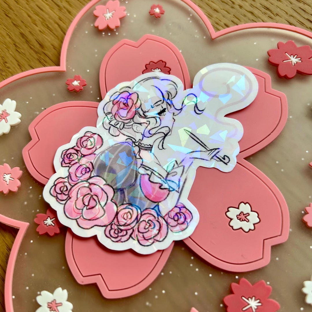 Umineko Beato Smoke Vinyl Sticker (clear/holographic) - Etsy