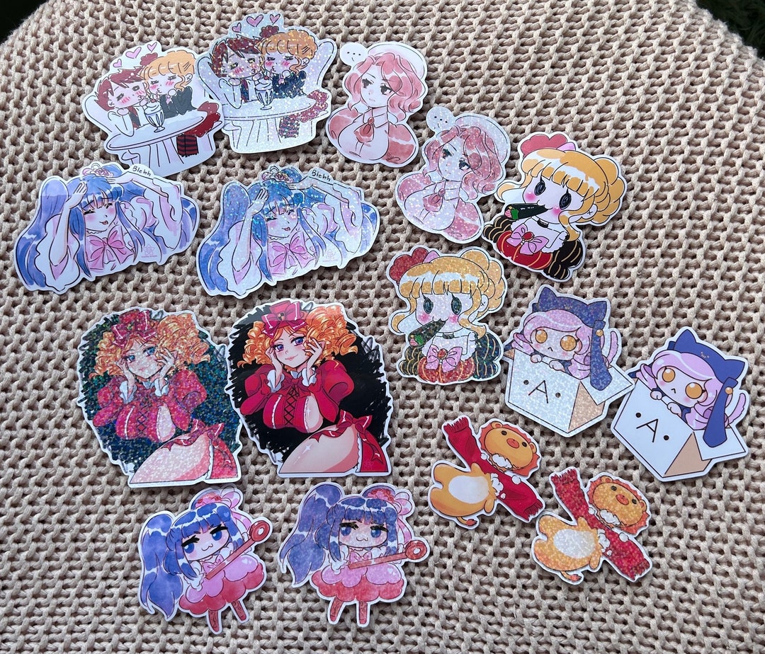 Umineko SET Umitober Vinyl Stickers clear/holographic - Etsy