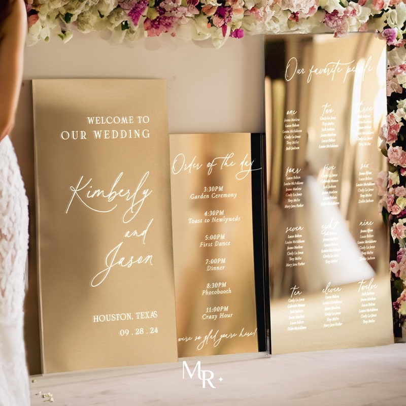 Wedding Sign Bundle - Etsy