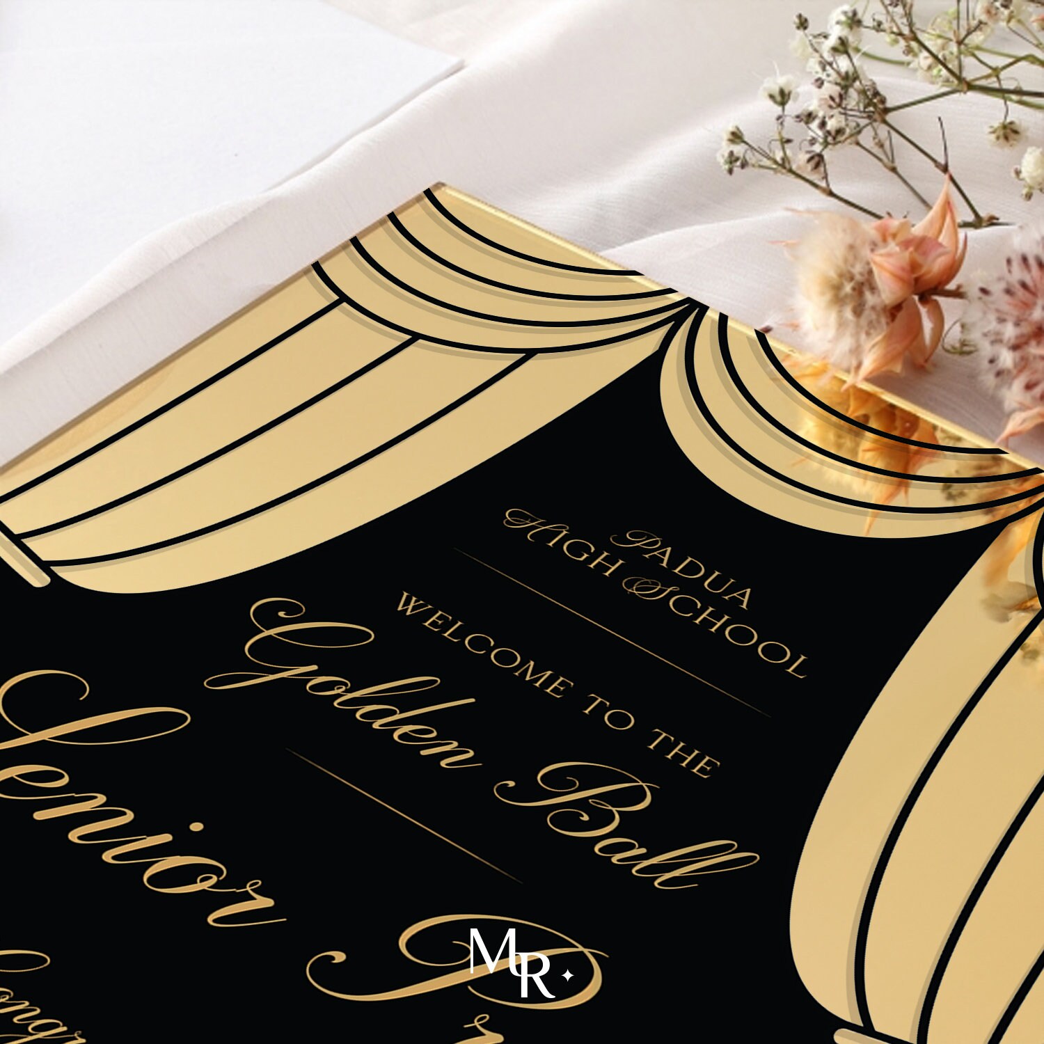 High School Prom Sign, High School Ball Sign, High School Dance Sign ...