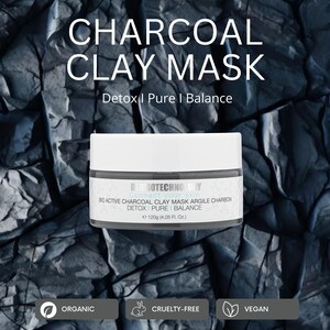 CHARCOAL CLAY MASK Argile Charbon Organic Skincare - Etsy