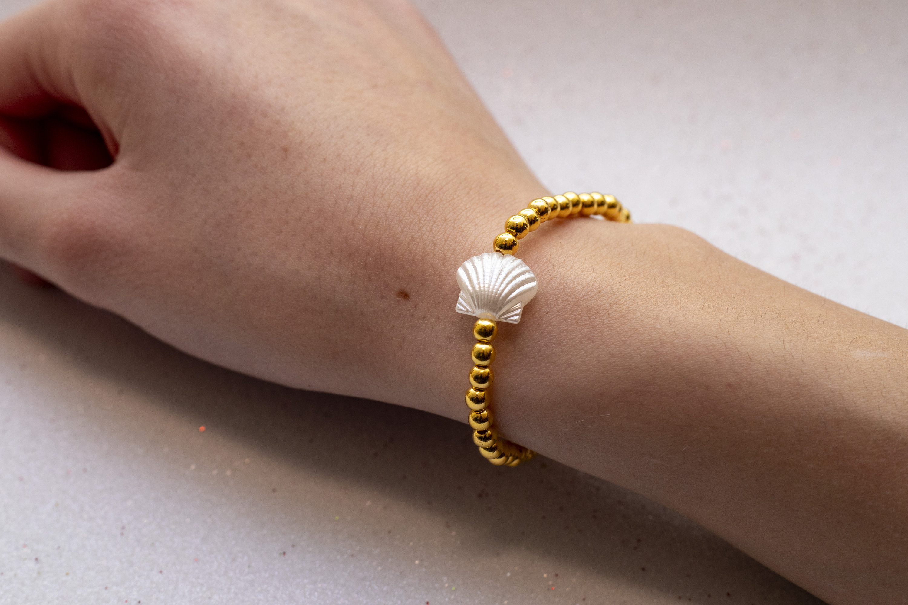 The Gold Shell Bracelet - Etsy