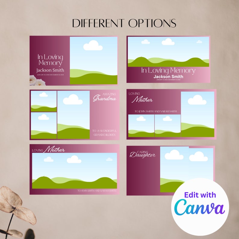 Elegant Funeral Powerpoint Template Memorial Slideshow for Celebration ...