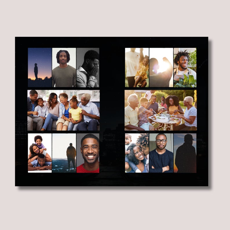 8.5x11 BOOKLET Memorial Program 4 Pages Elegant Style Funeral Program ...