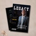 Obituary Magazine Funeral Program Template Celebration of Life English ...