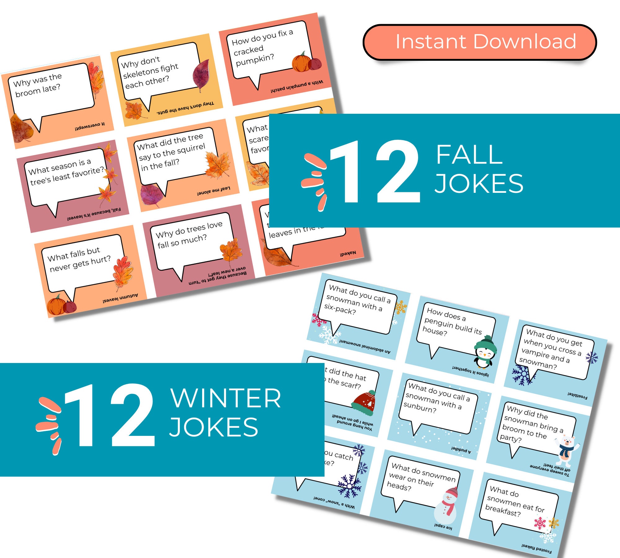 Lunchbox Jokes, Big Joke Bundle, Joke of the Day, Kid Notes, Back to ...