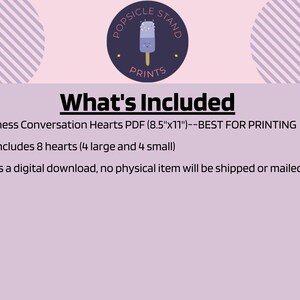 Kindness Conversation Hearts: Valentine Classroom Decor (digital ...