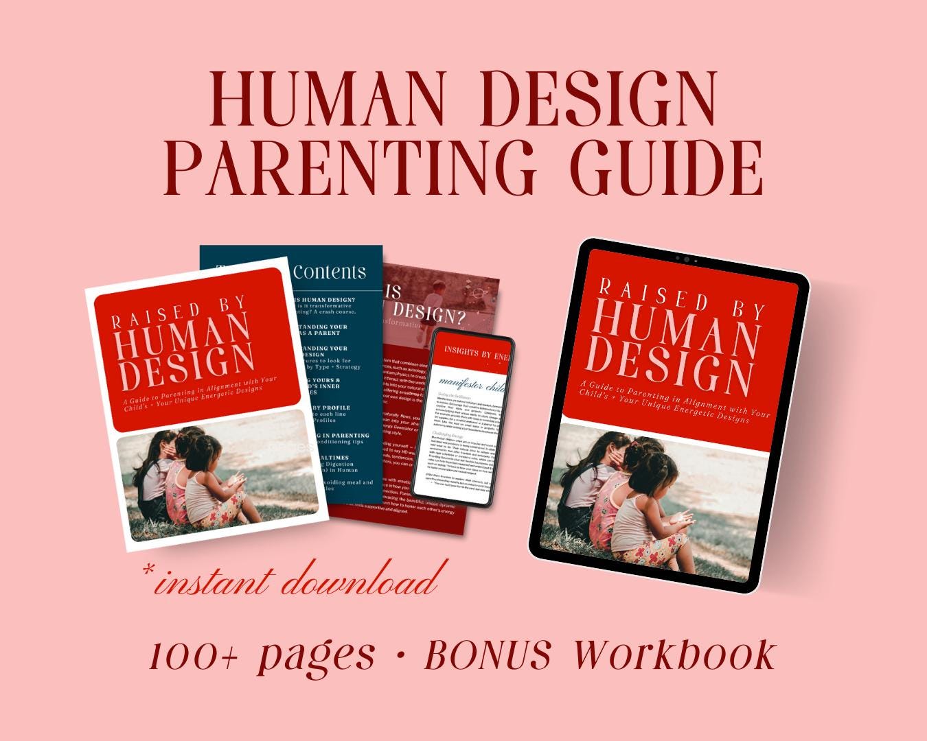 Human Design Parenting Guide Conscious Parenting Workbook Child Energy ...