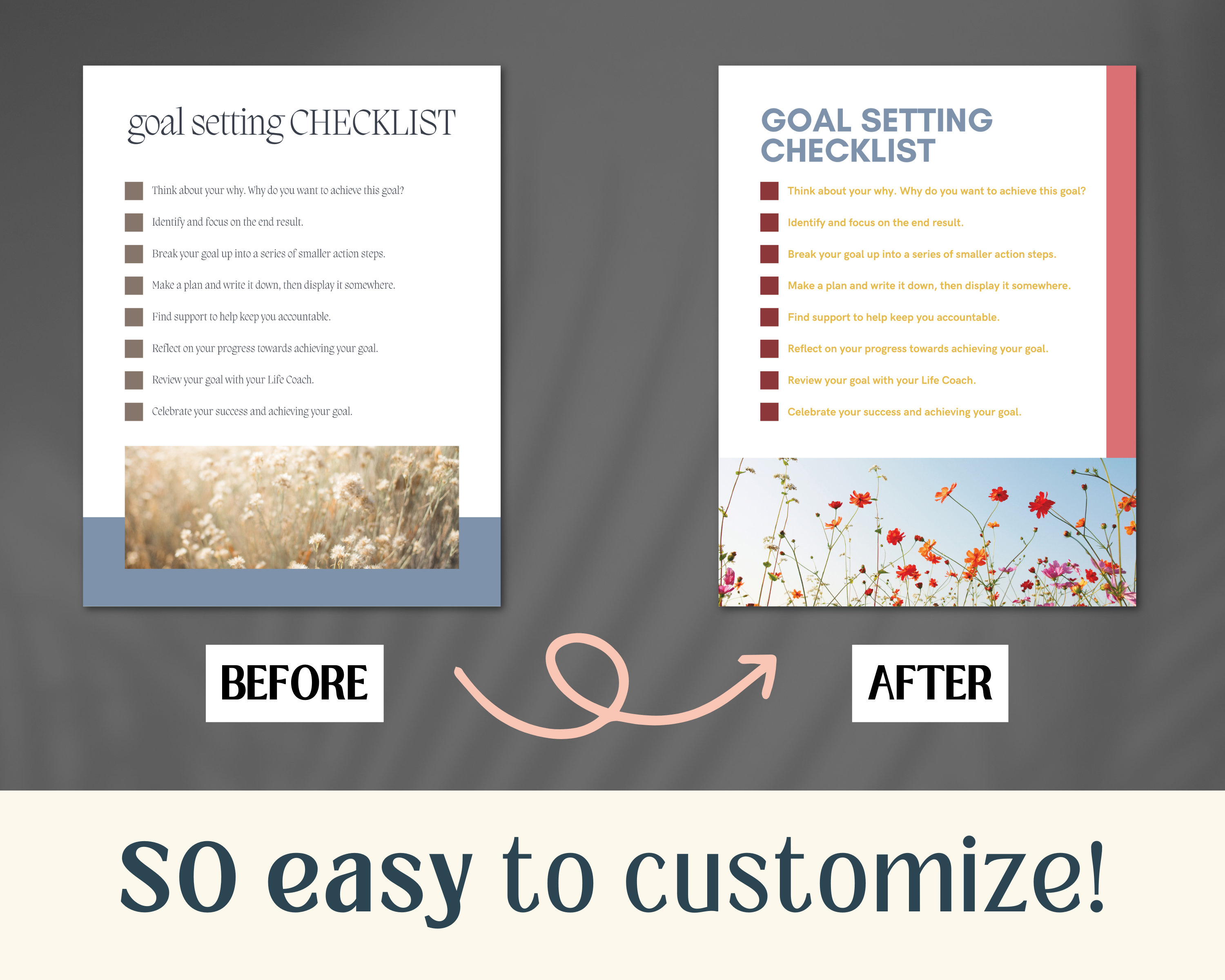 Coaching Checklist Template Bundle, Coaching Templates, Life Coaching ...