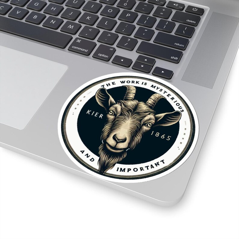 Severance Vintage Lumon Industries Goat Design Kiss-cut Stickers ...