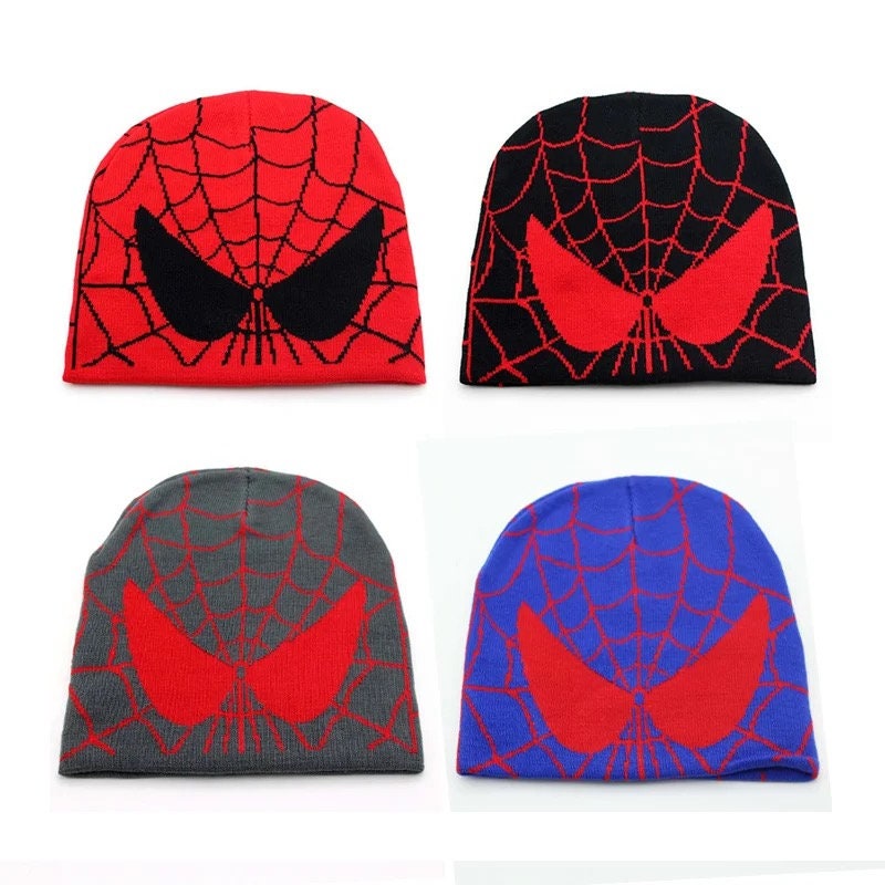 Spiderman Beanie Kids - Etsy
