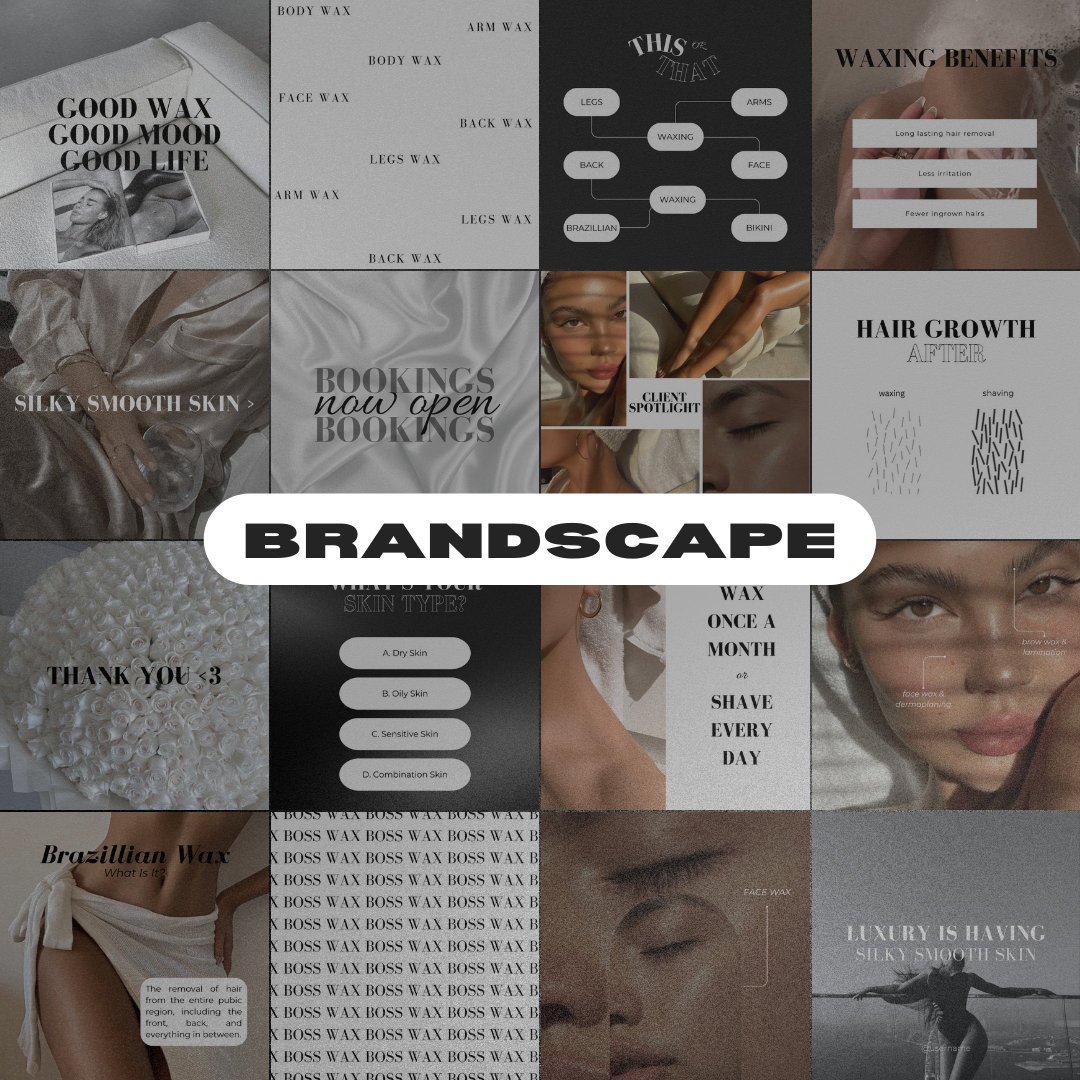 50 Wax Templates Instagram Posts Waxing Social Media Templates Body ...