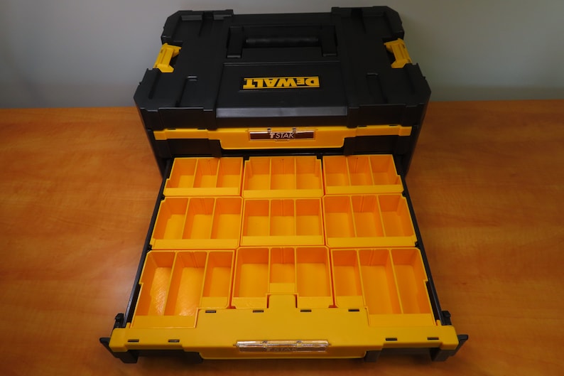 Dewalt TSTAK and Craftsman Versastack Customizable Bins DWST17804 ...