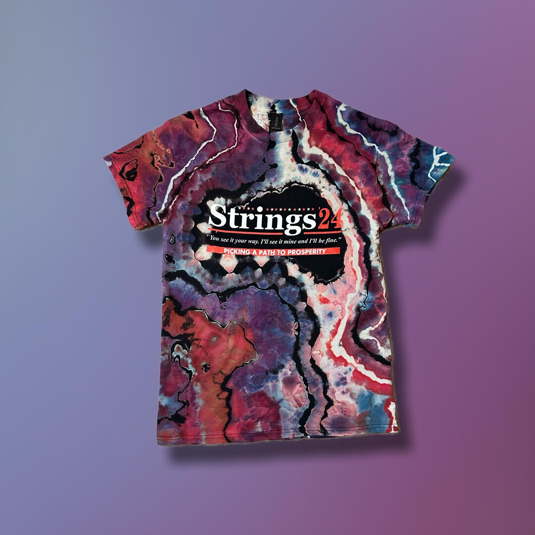 Strings '24 Tie Dye Shirt S - Etsy