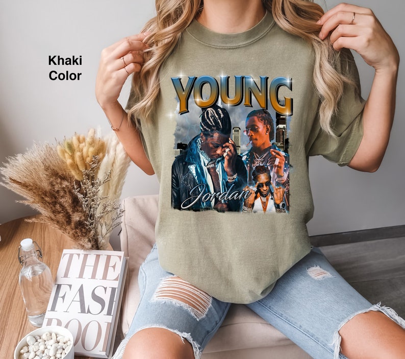 Retro Young Slatt THUG Comfort Colors Shirt, Young Thug T-shirt, Young ...