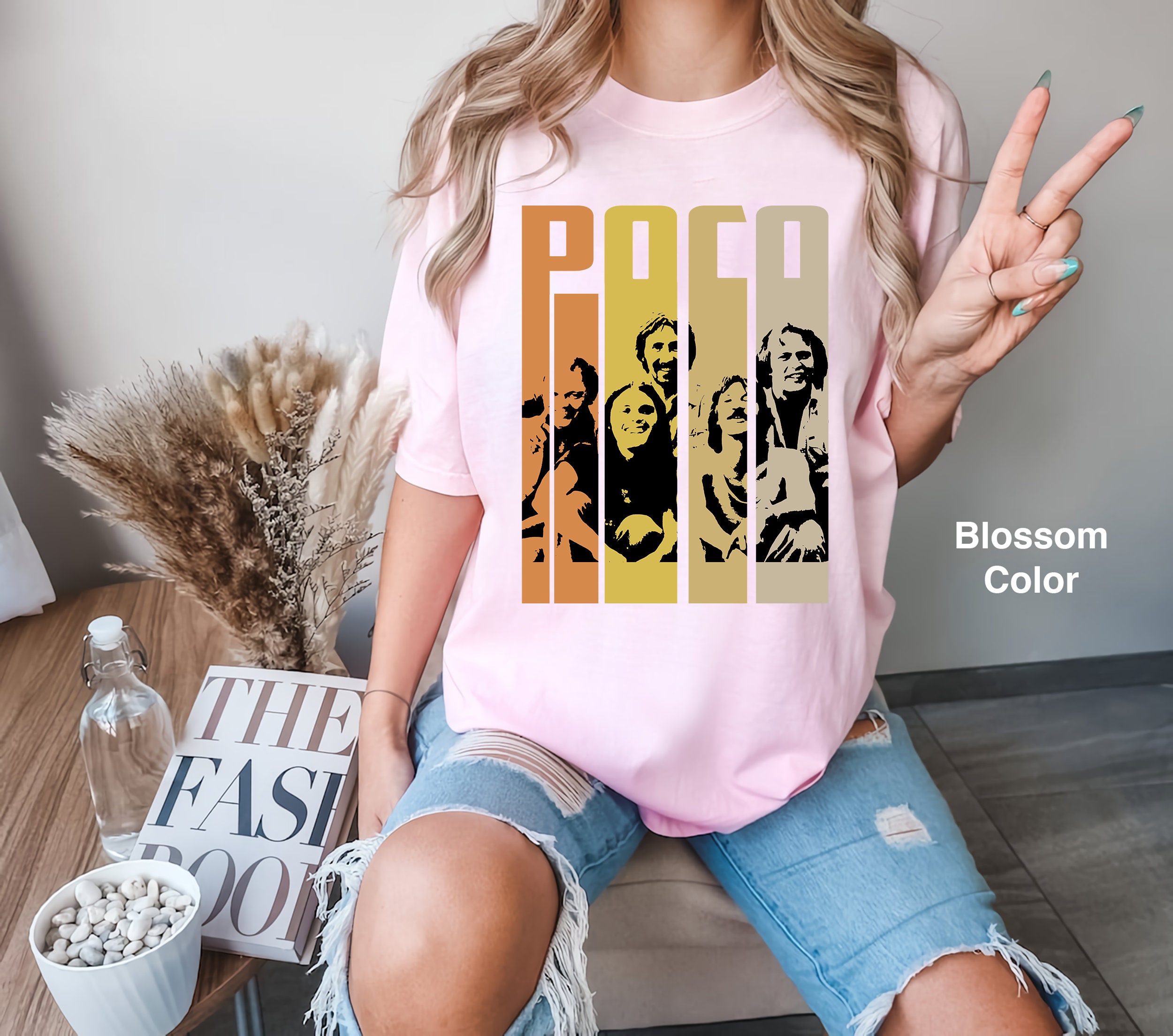 Poco Band Retro Vintage Comfort Colors T-shirt, Poco Band Shirt, Music ...