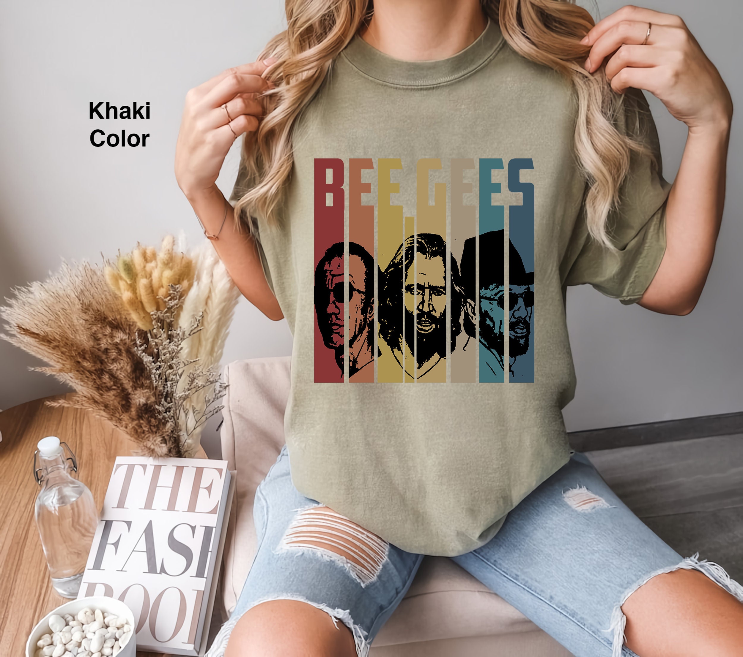 Bee Gees Band Retro Vintage Comfort Colors T-shirt, the Bee Gees Band ...