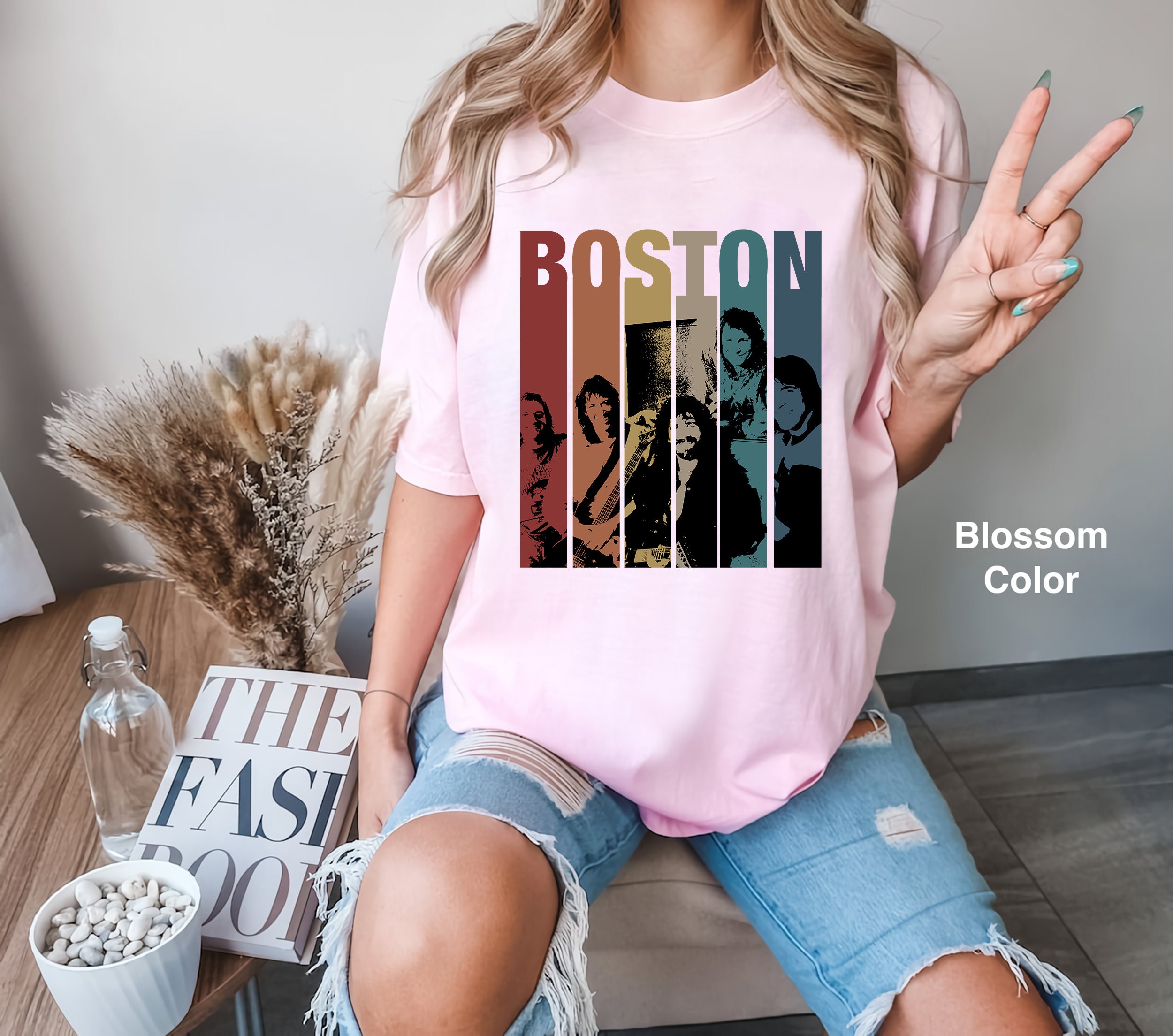Boston Band Retro Vintage Comfort Colors T-shirt, Funny Boston Band ...