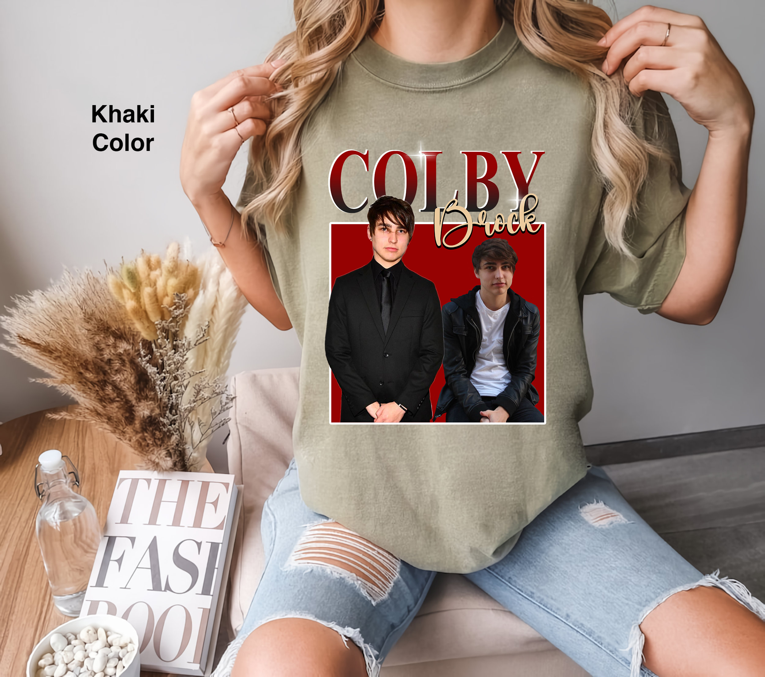 Colby Brock Homage Comfort Colors T-shirt, Youtuber Shirt, Sam and ...